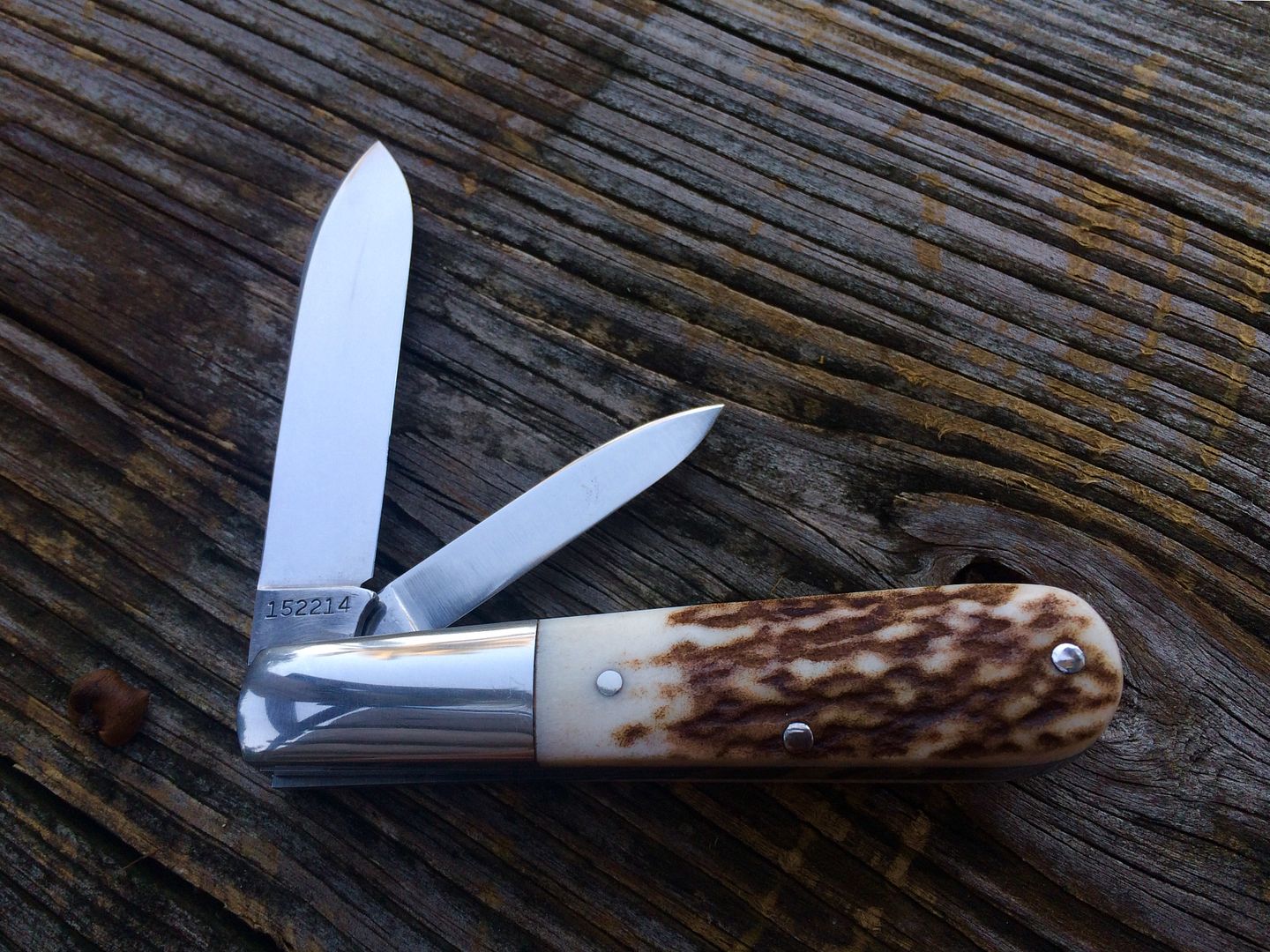 Modified GEC #15 Boy's Knife Barlow: Stainless and Stag | BladeForums.com